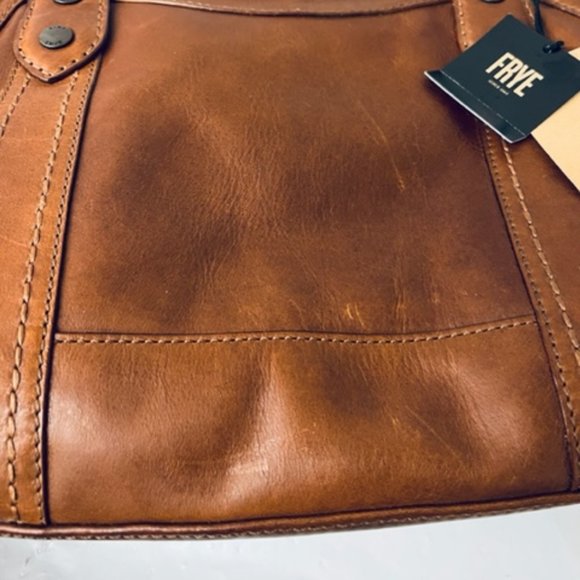 Frye | Bags | Frye Melissa Satchel In Cognac New With Tags | Poshmark
